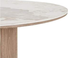 Jídelní stůl s deskou v dekoru mramoru 100x210 cm Athens – House Nordic