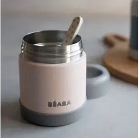 Beaba Termoska na jídlo 300ml růžová