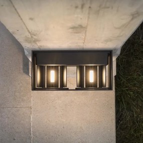Ideal Lux - LED Venkovní nástěnné svítidlo ATOM LED/25W/230V IP54 antracit