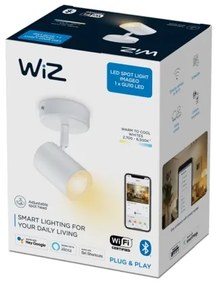 WiZ - LED Stmívatelné bodové svítidlo IMAGEO 1xGU10/4,9W/230V 2700-6500K Wi-Fi