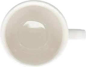 Světle šedý porcelánový šálek na cappuccino 200 ml Nuance – BonBistro