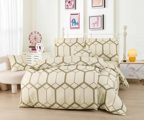 Šestidílné microtop povlečení 140x200+70x90+40x40 Honey