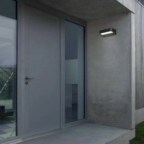 BRILO 3036-015X VÝPRODEJ VZORKU - LED venkovní svítidlo 14,2 cm 8W 900lm černá - BRILO
