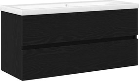 Skříňka pod umyvadlo Černý dub 100 x 39 x 62 cm 3333145