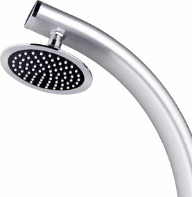 Zahradní sprcha 215 cm hliník 315943