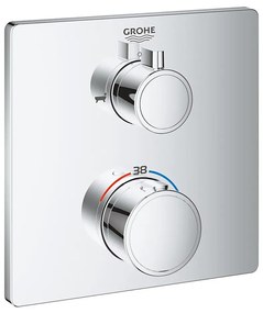 GROHE 24080000 - Termostatická vanová baterie GROHTHERM lesklý chrom