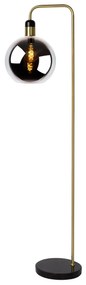 Lucide 34738/01/65 stojací lampa Julius kouřově šedá, 1xE27, 158cm
