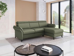 XXXLutz ROHOVÁ SEDAČKA, textil, olivově zelená Sit & More - Sedací soupravy - 000144025871
