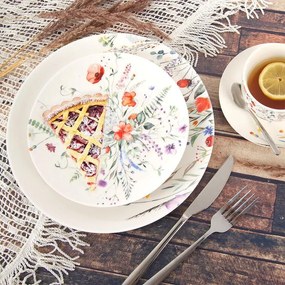 Porcelánový servírovací talíř MÁK   27,3 cm