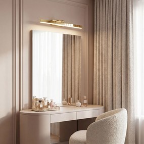 Toolight Rea, Koupelnové nástěnné LED svítidlo SWE005-1W 58cm GOLD, OSW-20104
