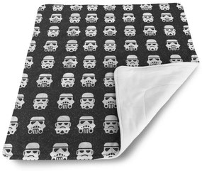 Sablio Deka pro miminko Star Wars Stormtrooper Pattern - 90x120 cm
