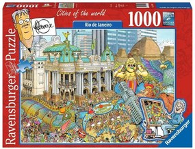Ravensburger puzzle města světa: rio de janeiro 1000 dílků