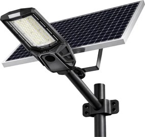 LED Stm. poul. lampa se senz. a solár. pan. KOBRA 400W/24000 mAh IP65 antr. + DO