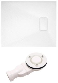 BPS-koupelny Obdélníková akrylátová sprchová vanička HYD-OSV-JUKO 120x80 bílá