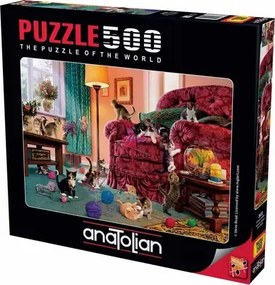 ANATOLIAN Puzzle Nezbedná koťata / 500 dílků / od 12 let
