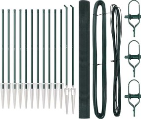 Svařované drátěné ploty s hroty 25 x 1,5 m Ocel potažená PVC 3352093