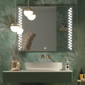 Zrcadlo do koupelny s LED osvětlením M10 premium