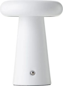 Brilliant G40895/75  Venkovní AKU stolní lampa MUFFIN matná bílá USB-C