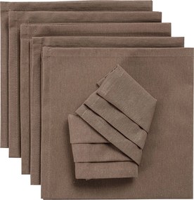 Sada prostírání 6ks 42x42cm Quadro béžová