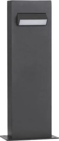 NV 9020921 Venkovní sloupkové svítidlo ZELDA černý hliník a akrylový difuzor proti oslnění LED 6W 3000K 100-240V IP65 - NOVA LUCE