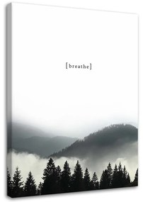 Gario Obraz na plátně Motivační dech - hory Rozměry: 40 x 60 cm