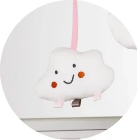 CHIPOLINO Hudební a promítací závěsný kolotoč Pink Garden / Bluetooth
