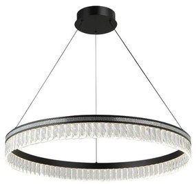 LED Stmívatelný křišťálový lustr na lanku THALIA LED/55W/230V 3000-6000K + DO