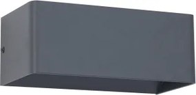 Brilagi - LED Venkovní nástěnné svítidlo DONNANI LED/7W/230V 20 cm antracit IP44
