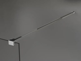 Mexen Kioto sprchová zástěna 140x200 cm 8 mm, chromový profil, sklo efekt zrcadla, 800-140-101-01-50