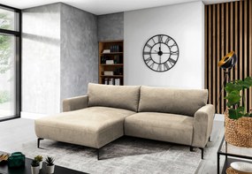 XXXLutz ROHOVÁ SEDAČKA, textil, béžová MID.YOU - Sedací soupravy - 001574005602