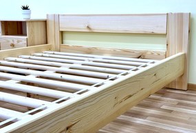 ComfortMatrace Postel z masivu borovice 4cm DIANA+rošt ZDARMA 80x200 cm