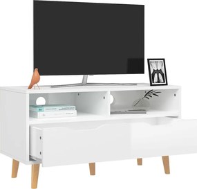 vidaXL TV skříňka 90 x 40 x 48,5 cm kompozitní dřevo [326783] Barva: kouřový dub