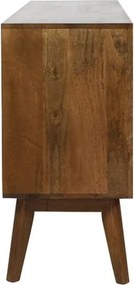 Dřevěná komoda Espita se šuplíky a dvířky - 152*40*80cm