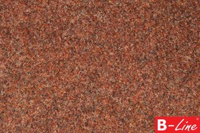 Zátěžový koberec Primavera 412 oranžový Šíře role: 3 m