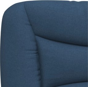 Postel s matrací Hvar modrá 160 x 200 cm textil 3208547