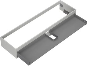 Mexen Box-A, závěsná skříňka 160 cm, 1 zásuvka, šedá matná, 91AX0-1600-235-1-62
