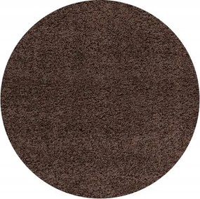200x200 (průměr) kruh Kusový koberec Life Shaggy 1500 brown kruh