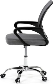 Dětská otočná židle šedá KA-L103 GREY
