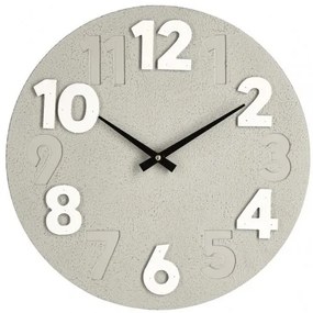 BIZZOTTO Nástěnné hodiny TIMING šedé 40cm 0182406