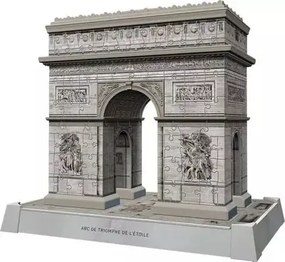 Ravensburger 3D Puzzle Iconics: Vítězný oblouk (Noční edice) / 216 díl