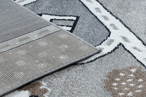Dywany Łuszczów Dětský kusový koberec Fun Strade grey - 240x330 cm
