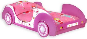 Dětská postel Buggy růžová