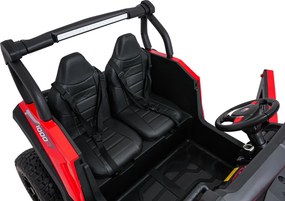 Ramiz Elektrická bugina Gravity pro děti červená + pohon 4x4 + dálkové ovládání
