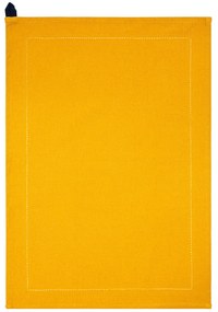 Trade Concept Utěrka Heda tm. modrá / žlutá, 50 x 70 cm, sada 2 ks