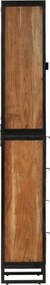 Koupelnová skříňka 40x27x190 cm železo a masivní akáciové dřevo 3217118
