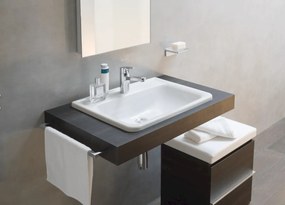 Laufen Pro S zápustné umyvadlo 56x44 cm otvor pro baterii uprostřed h8189630001041 1896.3.000.104.1