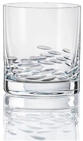 Crystalex - Bohemia Crystal Sklenice na Whisky Barline 280 ml, leštěný brus BR070, 4 ks