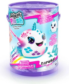 EP Line Airbrush Squish Pals Paint Can set plyšák k vybarvení 3 druhy ofg266