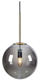 Skleněné závěsné stropní svítidlo Markslöjd Dione, ø 25 cm