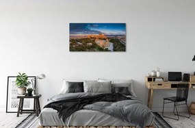 Obrazy na plátně Řecko Panorama architekturu Athens 120x60 cm